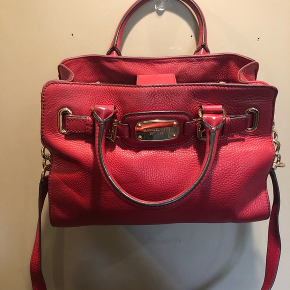 Michael Kors | Bags | Red Michael Kors Purse | Poshmark